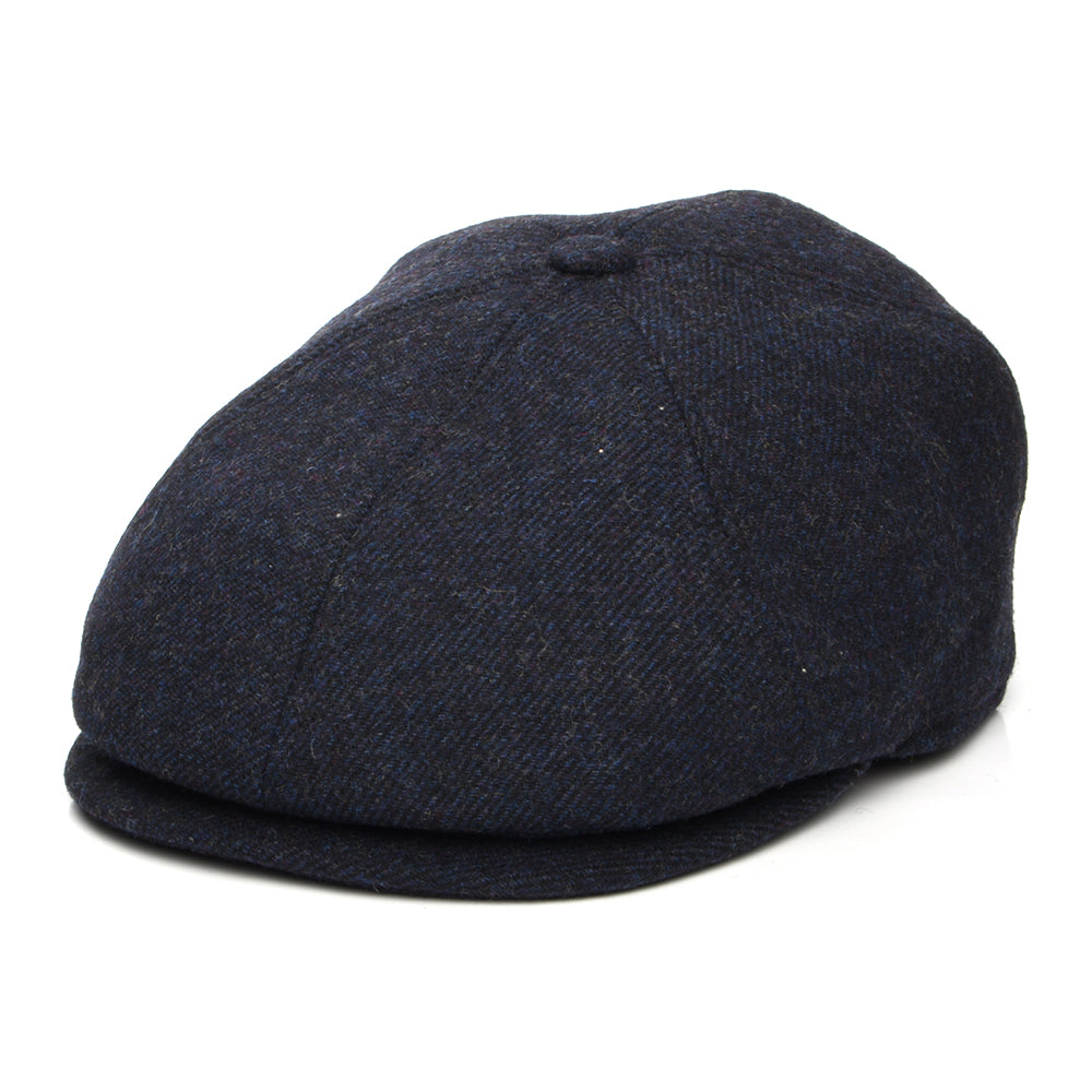 Barbour Hats Claymore Wool Blend Newsboy Cap - Navy Blue – Village Hats