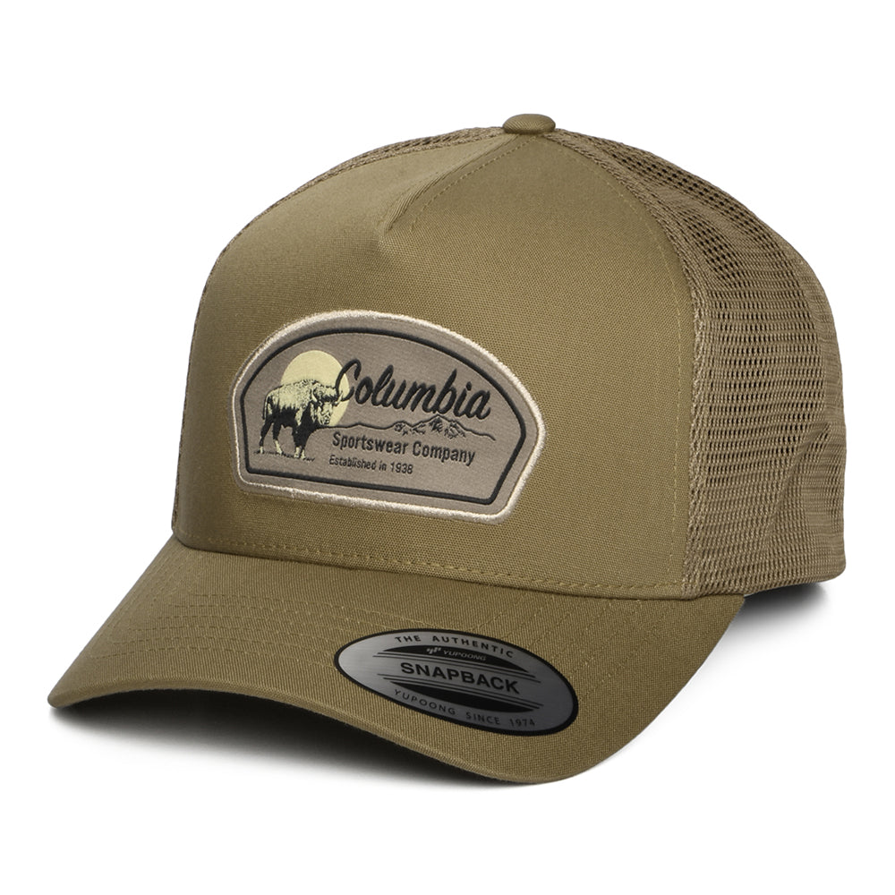 Columbia Hats Buffalo Roam Road Ready Trucker Cap - British Tan ...