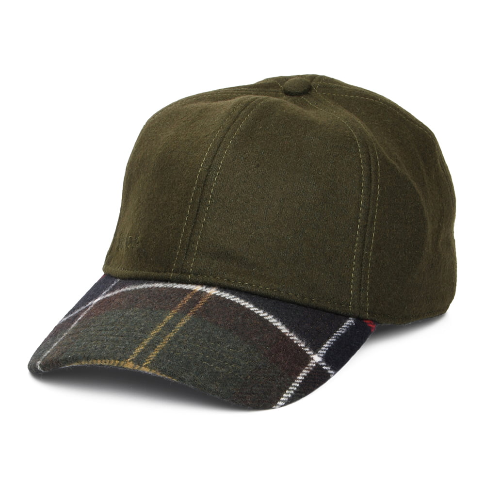 Barbour Hats Roker Baseball Cap - Forest – Village Hats