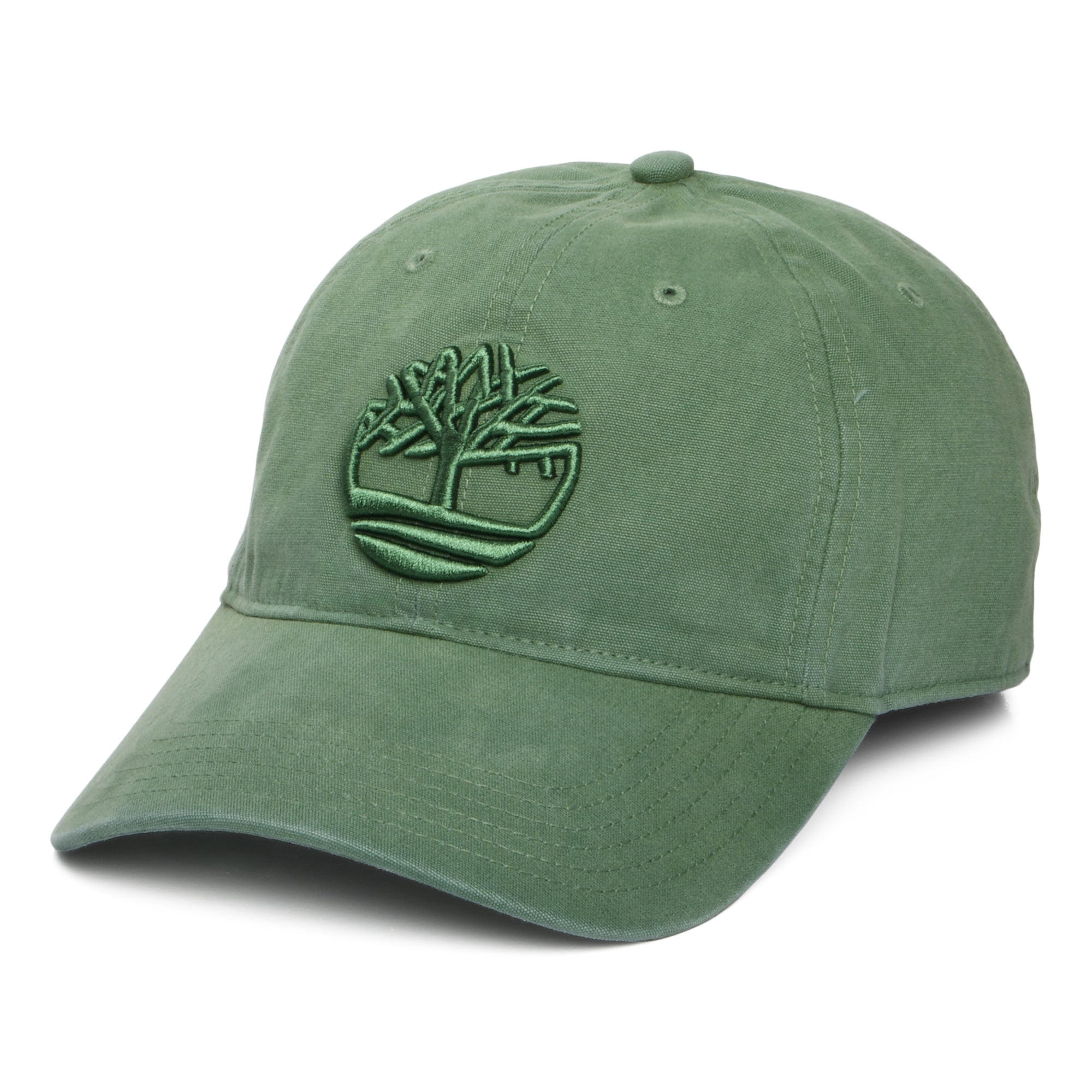 Timberland Hats Soundview Cotton Canvas Baseball Cap - Light Forest ...