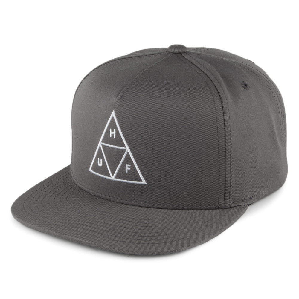 HUF Triple Triangle Snapback Cap - Charcoal – Village Hats